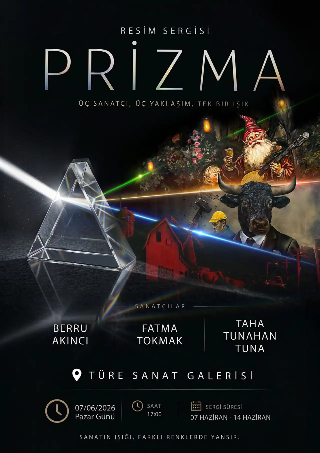 PRİZMA Sergisi sanatseverlerden yoğun ilgi gördü