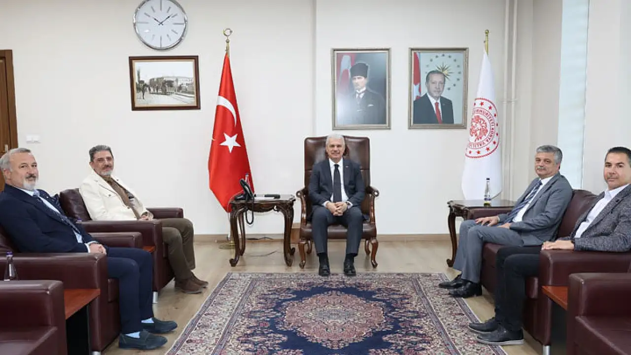 Konya Tabip Odası'ndan Vali İbrahim Akın'a ziyaret