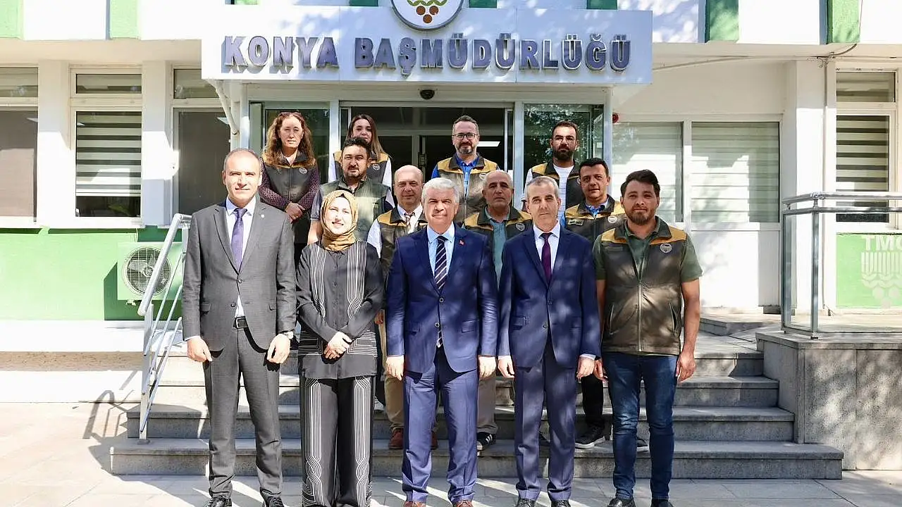Vali Akın, TMO'da hasat öncesi incelemelerde bulundu