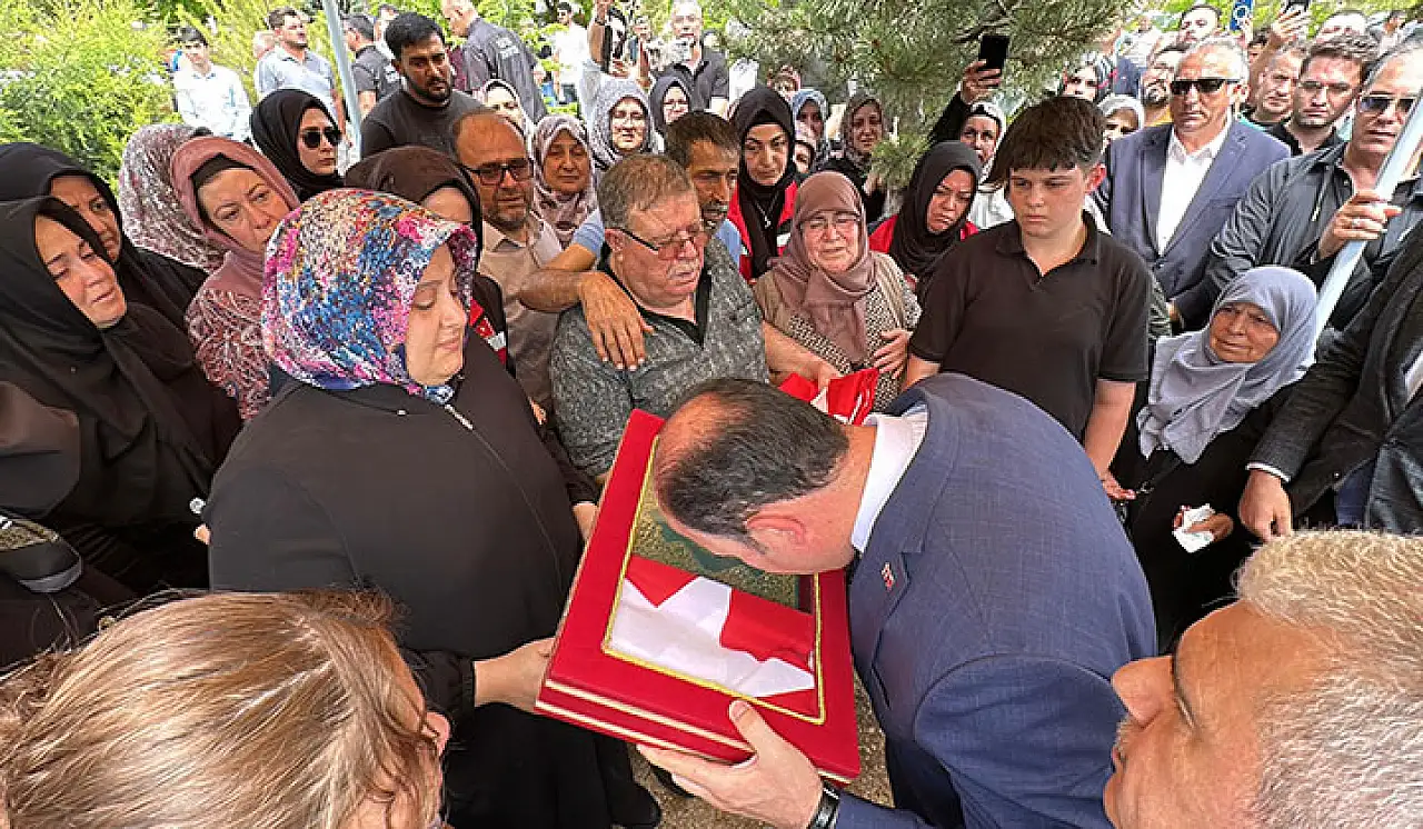 Konya'nın kahraman itfaiyecisine son veda
